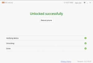 Hướng dẫn Unlock Bootloader điện thoại Xiaomi bằng công cụ Mi Unlock